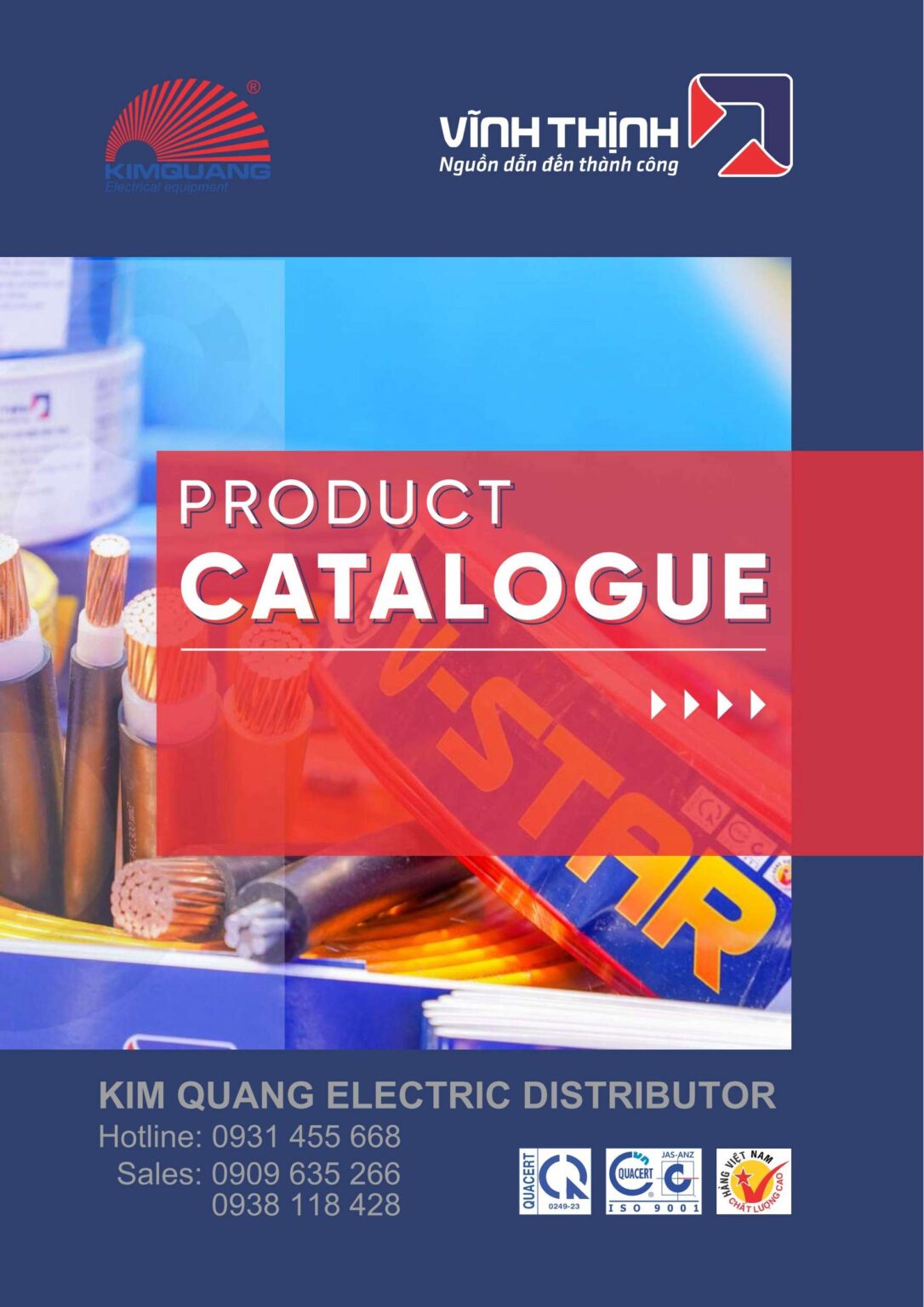 Vĩnh Thịnh Cable Catalogue | Catalogue dây cáp điện Vĩnh Thịnh